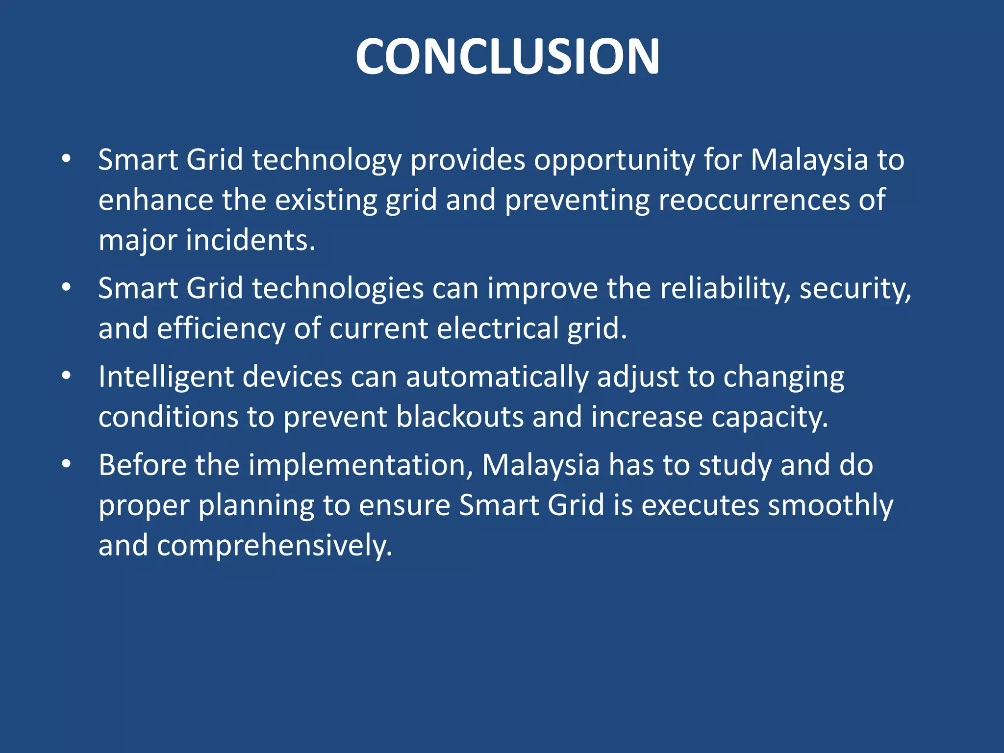 Smart grid presentation | PPTX