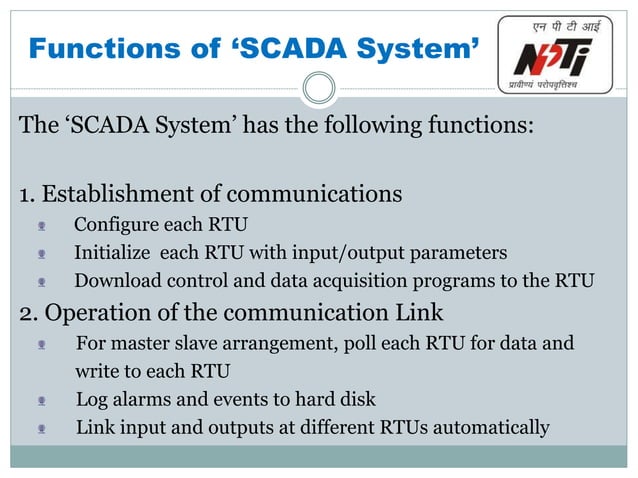 Smart Grid & SCADA Systems | PPSX