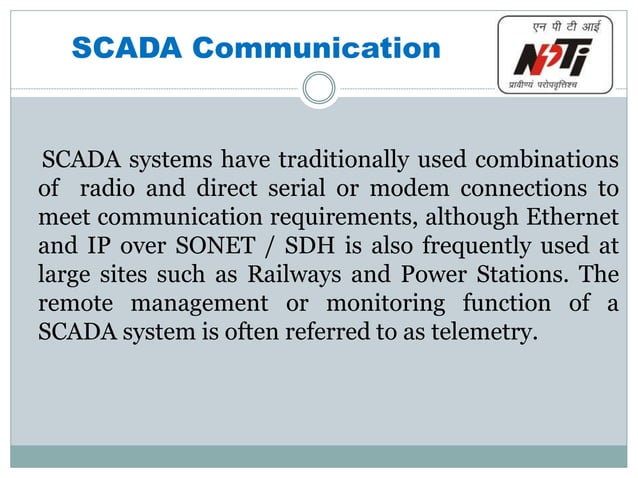 Smart Grid & SCADA Systems | PPSX