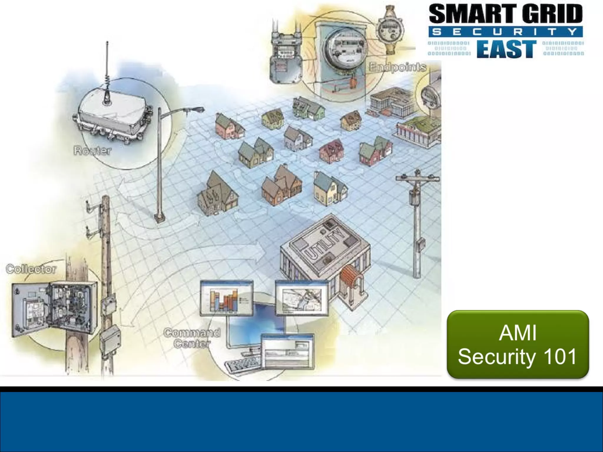 AMI Security 101 - Smart Grid Security East 2011 | PPT