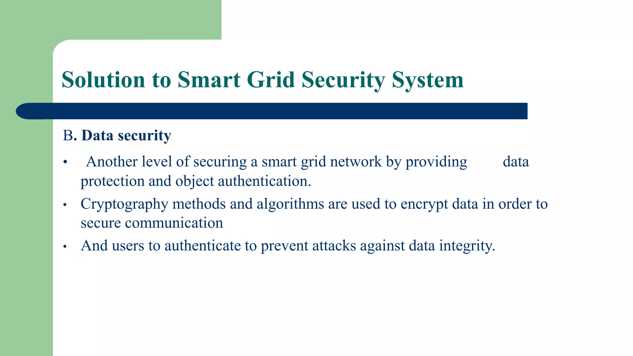 Cyber Security In Smart Grid System Pptx