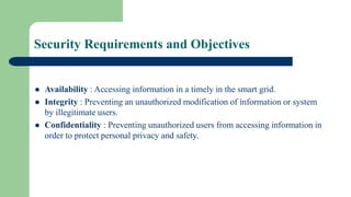 Cyber security in Smart grid system | PPTX