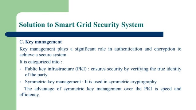 Cyber Security In Smart Grid System Pptx