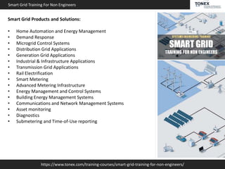 Smart Grid Training for Non Engineers : Tonex Training | PPTX
