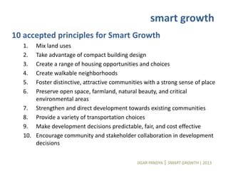 Smart growth in INDIAN context | PPTX