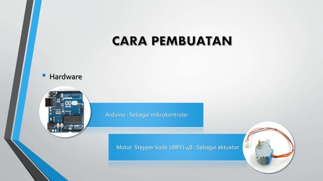 Smart hanger based on arduino uno | PPTX