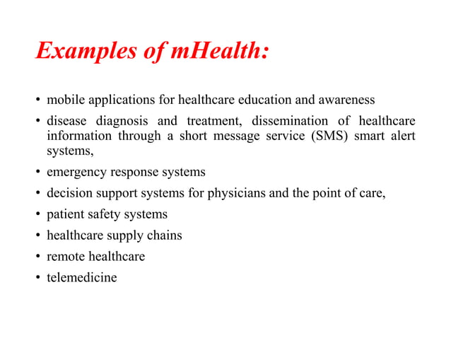 Smart healthcare systems (Part II)****** | PPT
