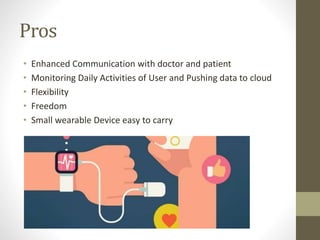 Smart health monitoring system | PPTX