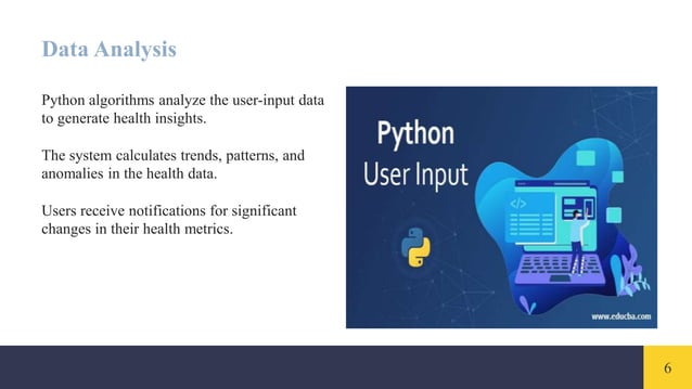 SMART HEALTH MONITORING SYTEM USING PYTHON & TKINTER WITHOUT SENSORS.pptx