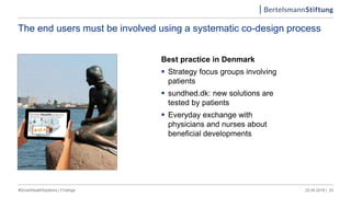 Key Findings of the #SmartHealthSystems Study | PPT | Free Download