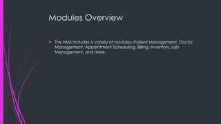 Revolutionizing Healthcare Operations with Advanced Hospital Management ...