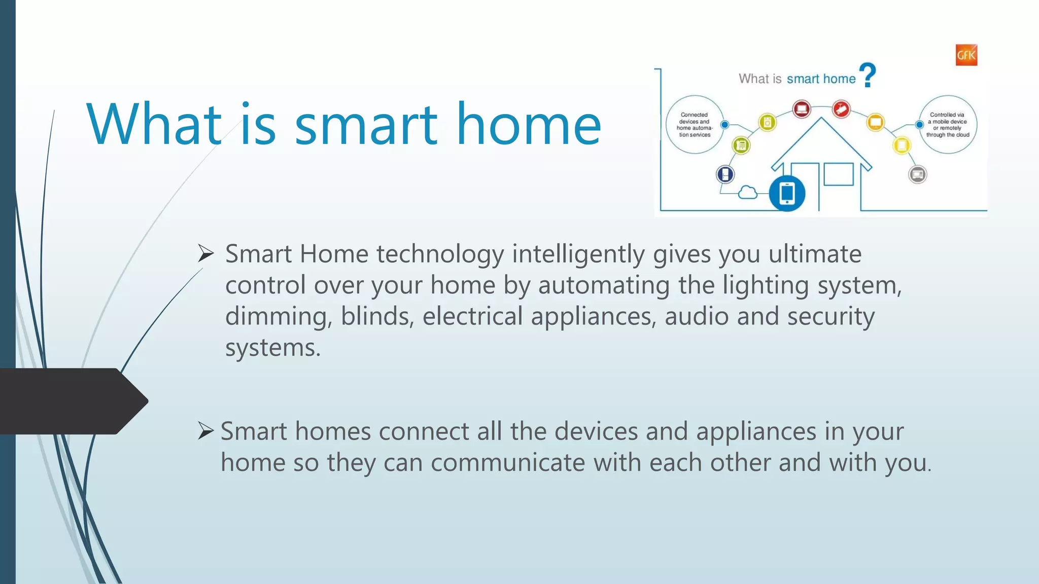 Smart home applications in daily life | PPSX