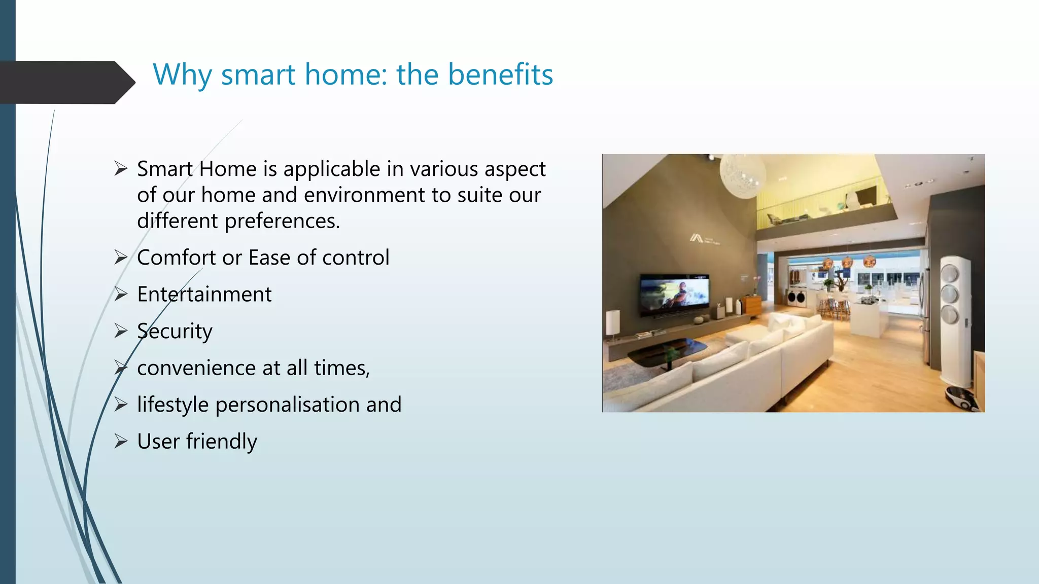 Smart home applications in daily life | PPSX