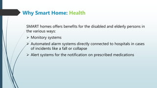 Smart home applications in daily life | PPSX