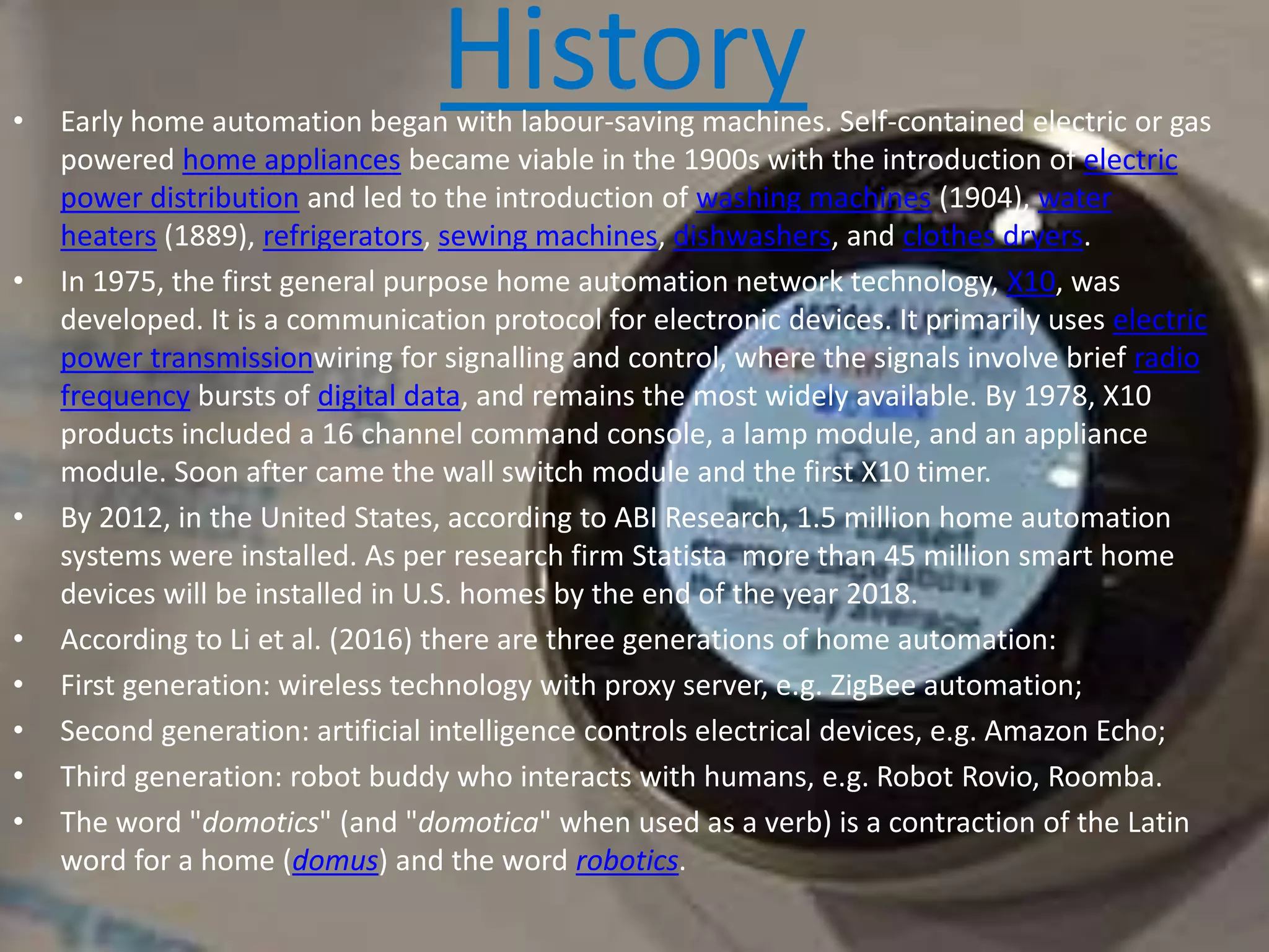 Smart home | PPTX