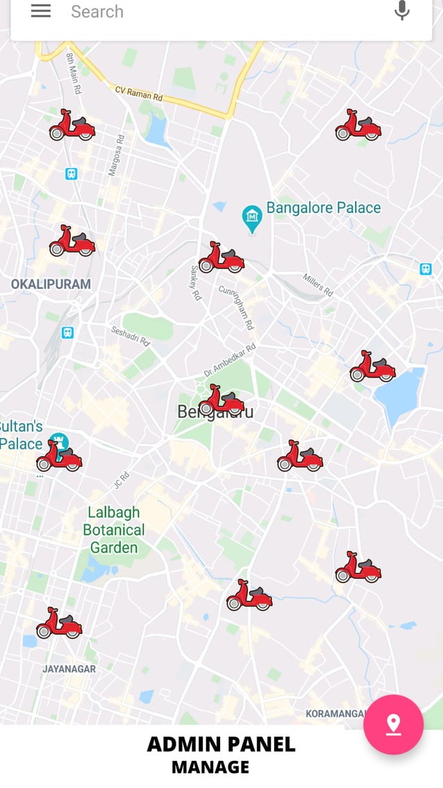 Bike Booking App UI/UX Design | PDF