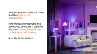 Smart home automation - Internet of Things | PPTX