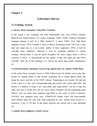 Smart home automation system | DOCX