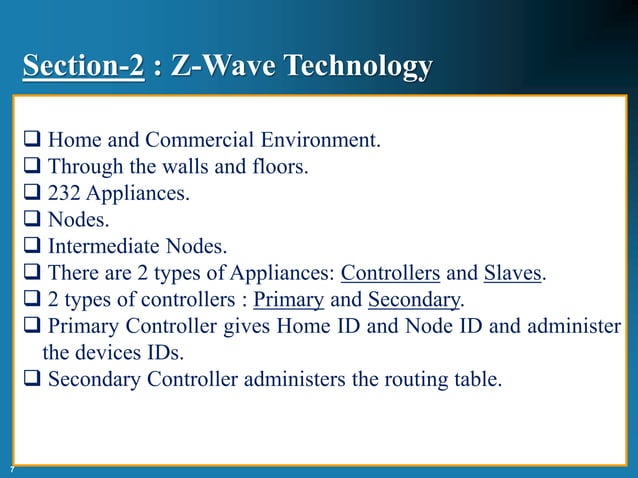 Smart home automation using z wave protocol | PPTX