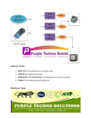 Smart home or office automation through android mobile | PDF ...