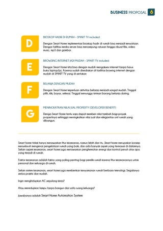 Smart home proposal | PDF