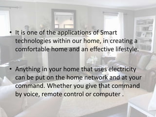 Smart Homes | PPTX