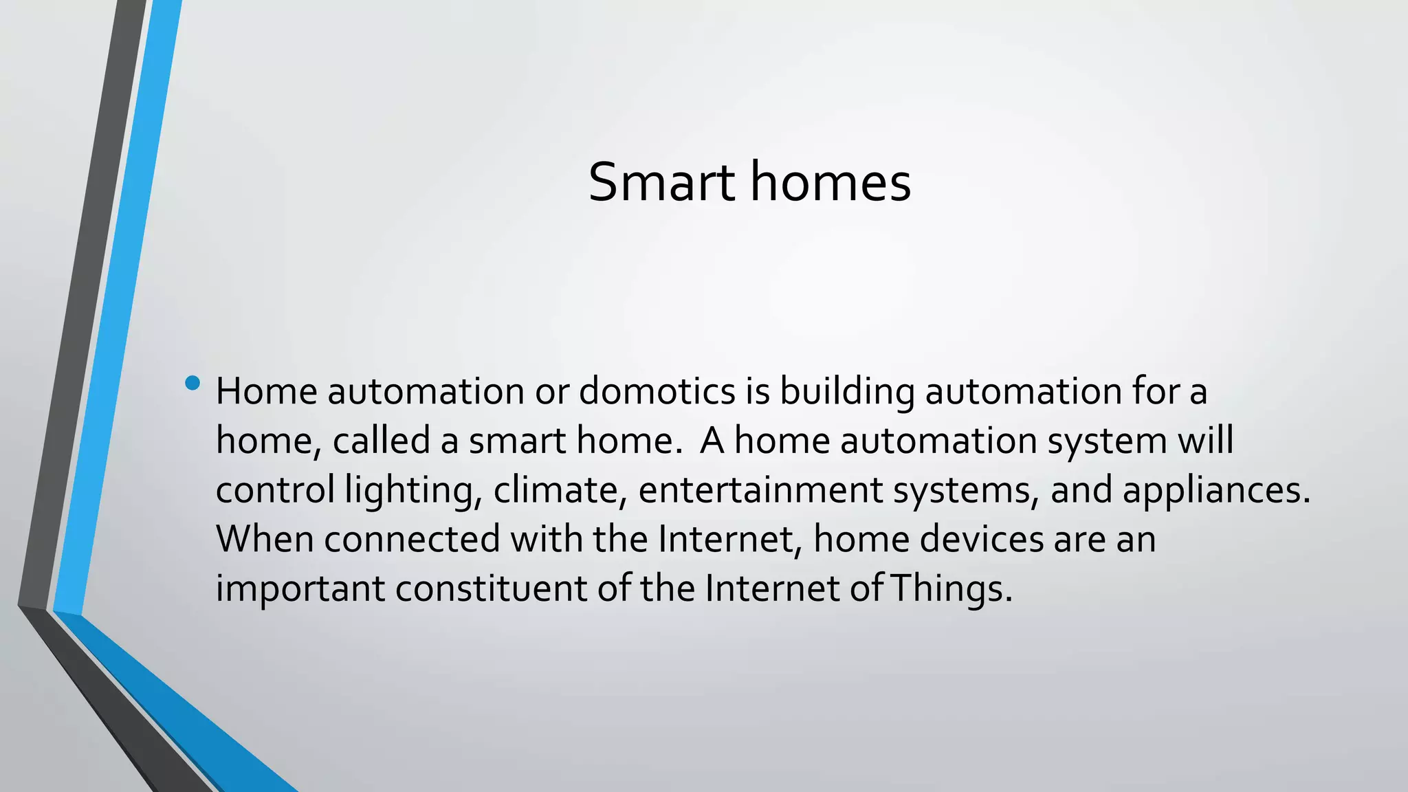 Smart homes | PPT