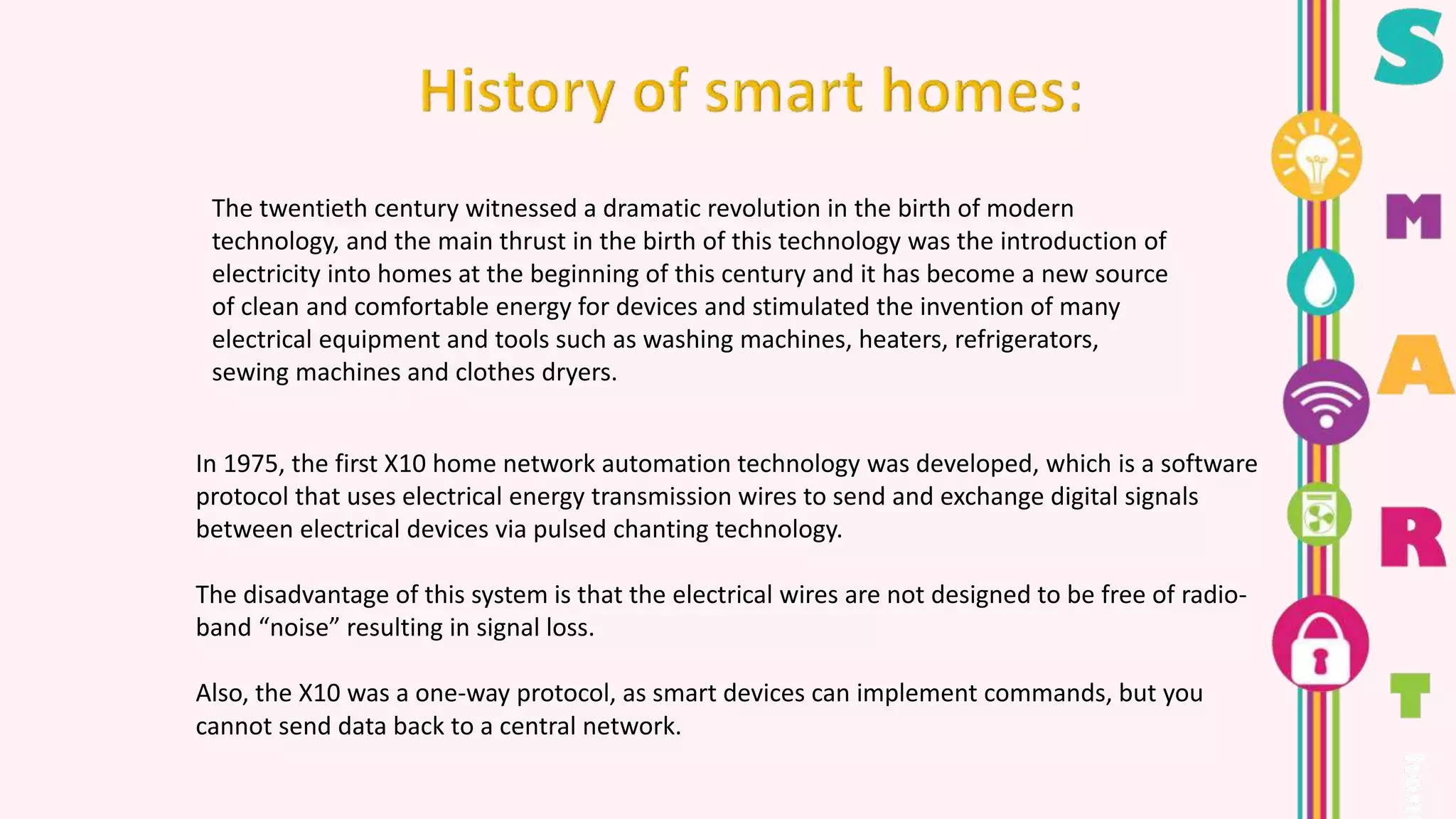 Smart homes presentation | PPTX