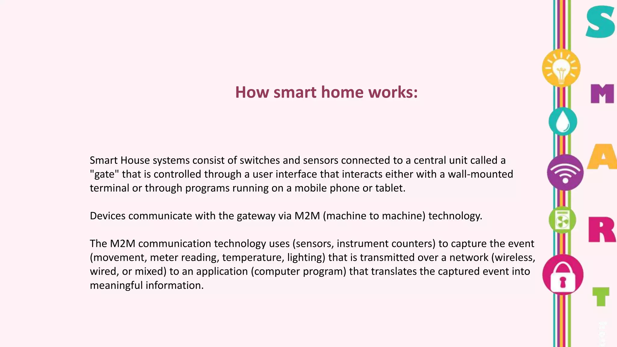 Smart homes presentation | PPTX