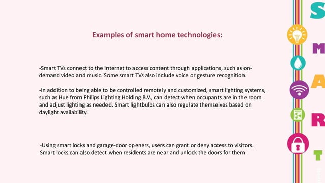 Smart homes presentation | PPTX | Smart Home | Home & Garden