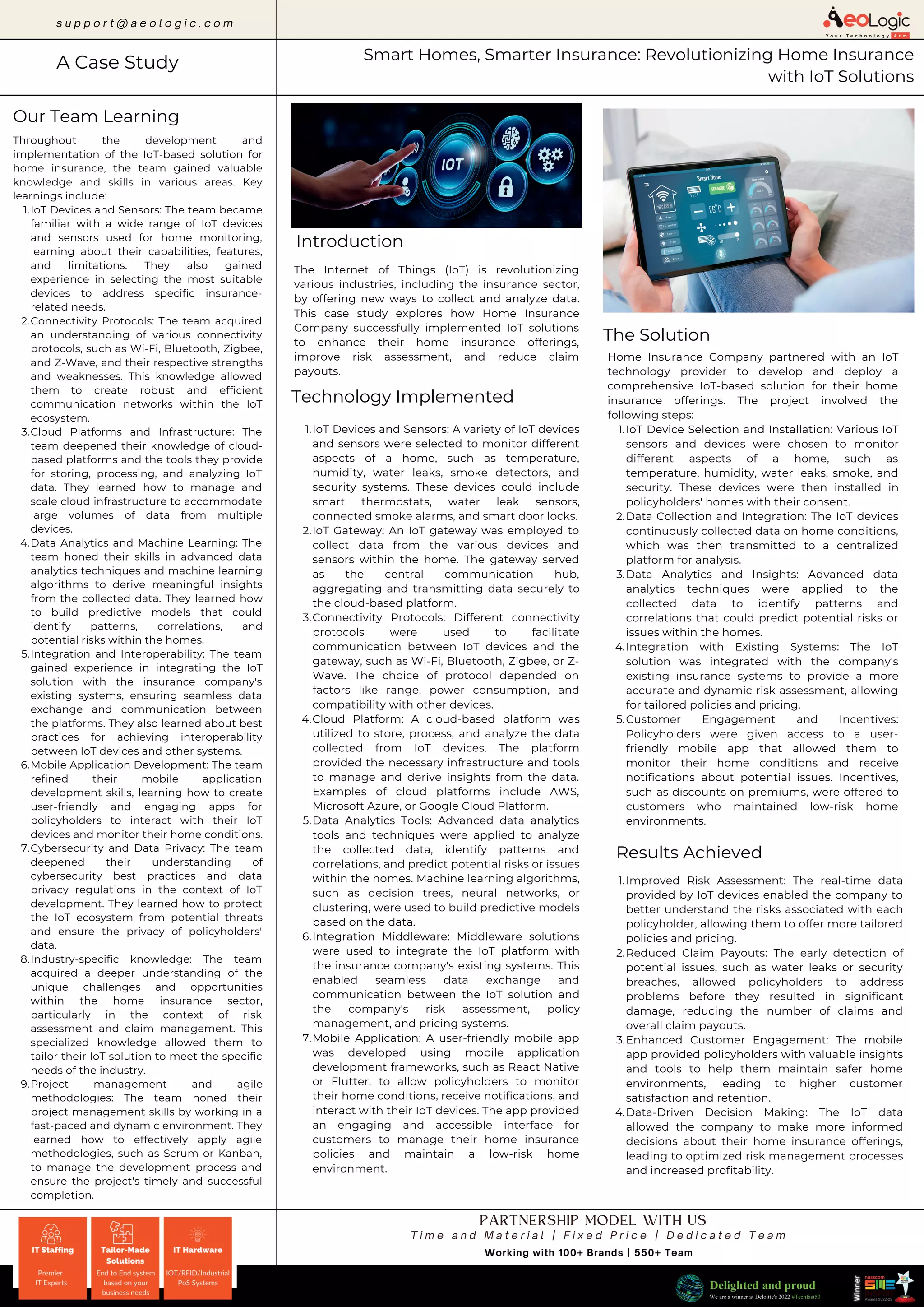 Smart Homes, Smarter Insurance Revolutionizing Home Insurance with IoT ...