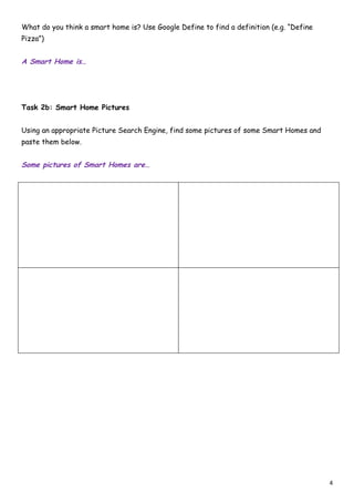 Smart homes workbook | DOC