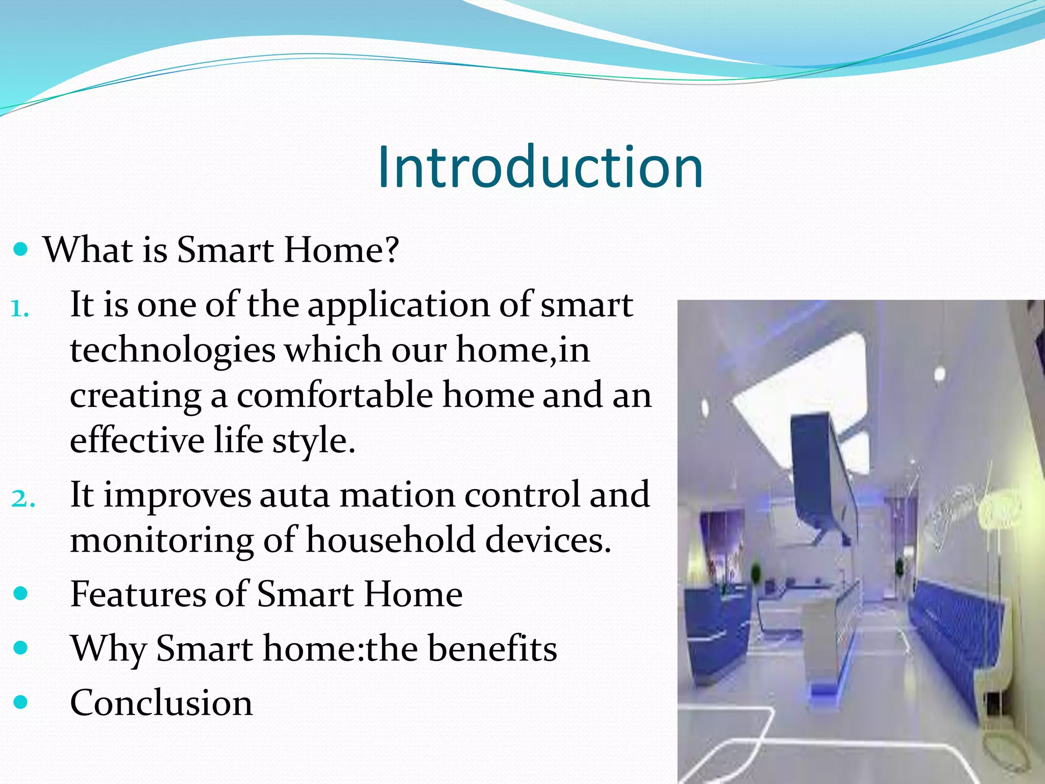 Smart home technology | PPTX