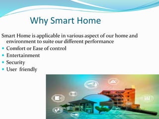 Smart home technology | PPTX