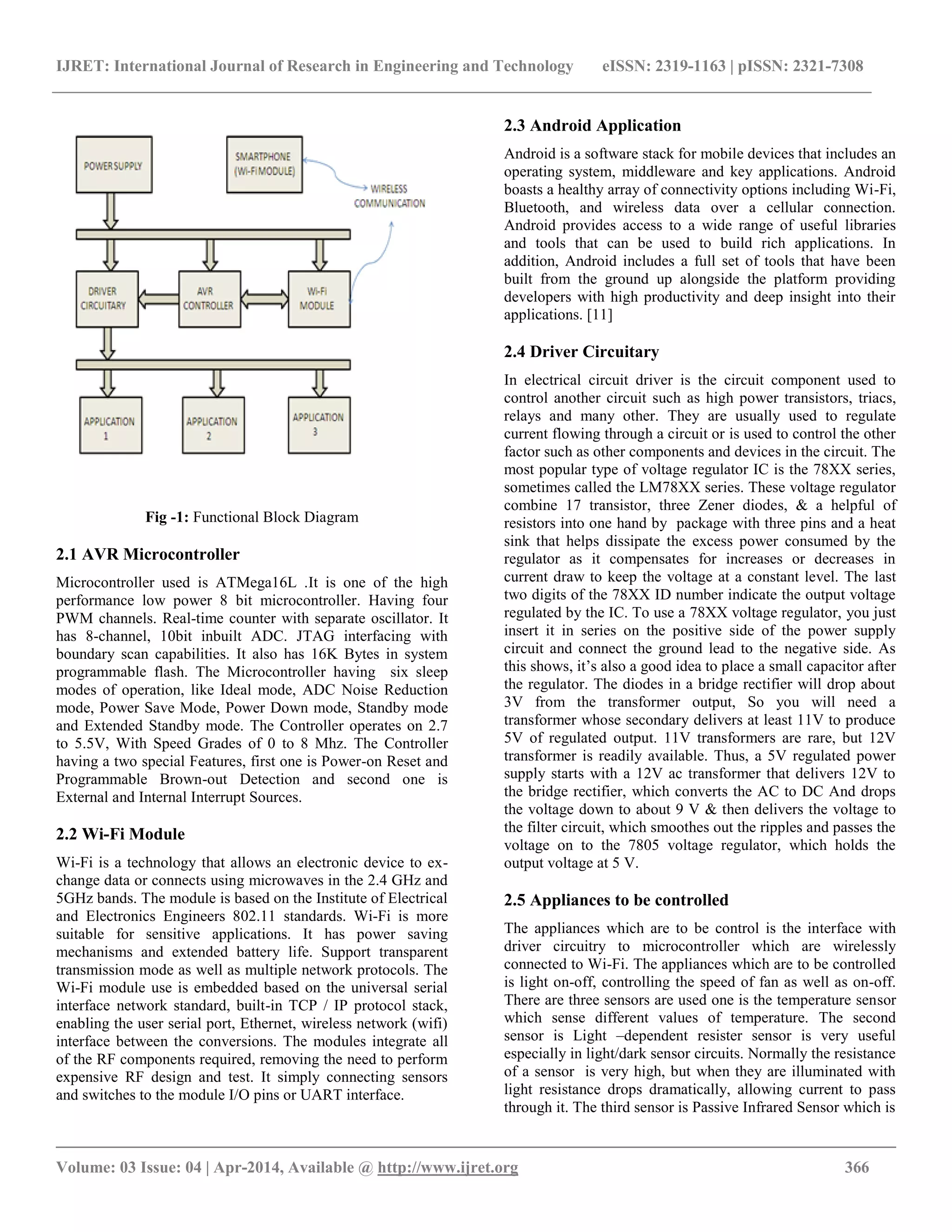 Smart Home Using Andriod Application Pdf Technology And Computing