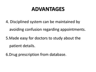 Smart hospitalization based on rfid technology | PPTX