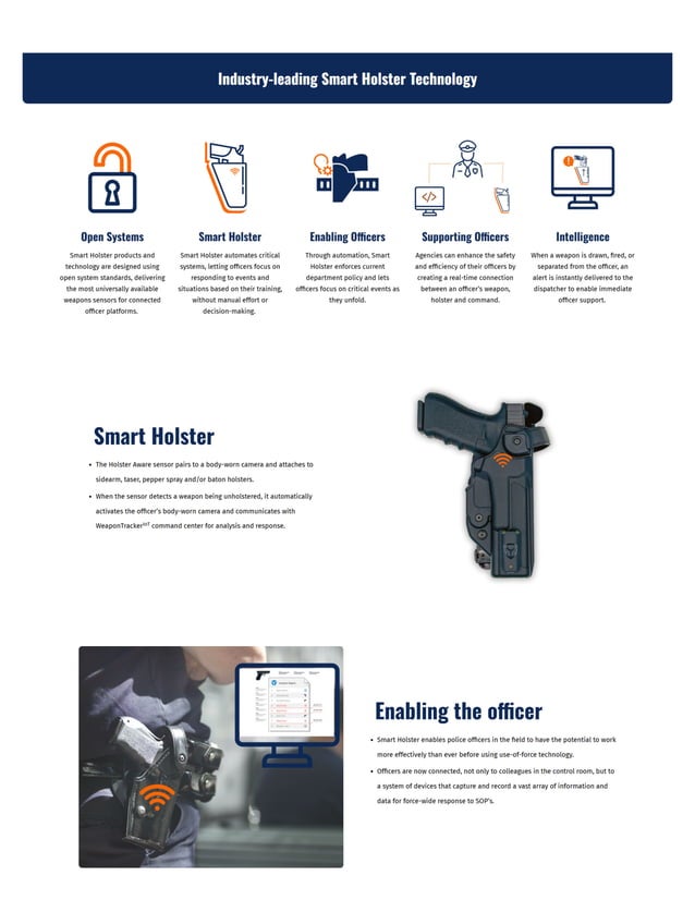 Smart Holster For Weapons - WeaponTrackerIoT | PDF