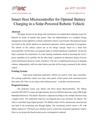 Smart host microcontroller for optimal battery abstract | PDF | Internet of Things | Internet
