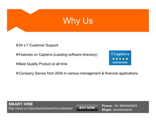 Smart HRM - HRM Software | PDF