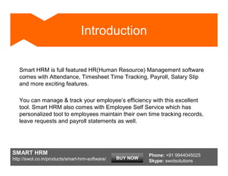 Smart HRM - HRM Software | PDF | Internet | Computing