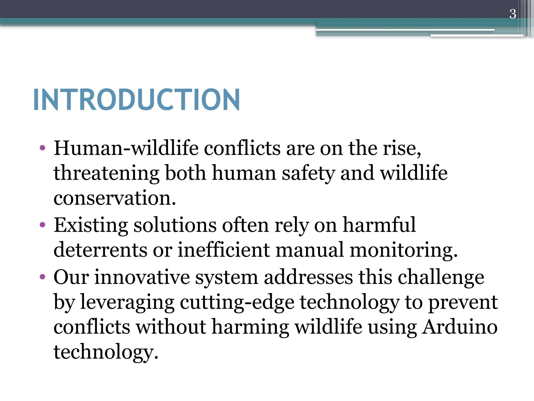 SMART HUMAN - WILDLIFE CONFLICT PREVENTION SYSTEM ppt2.pptx