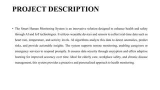 SMART HUMAN MONITORING SYSTEM USING AI AND IOT.pptx