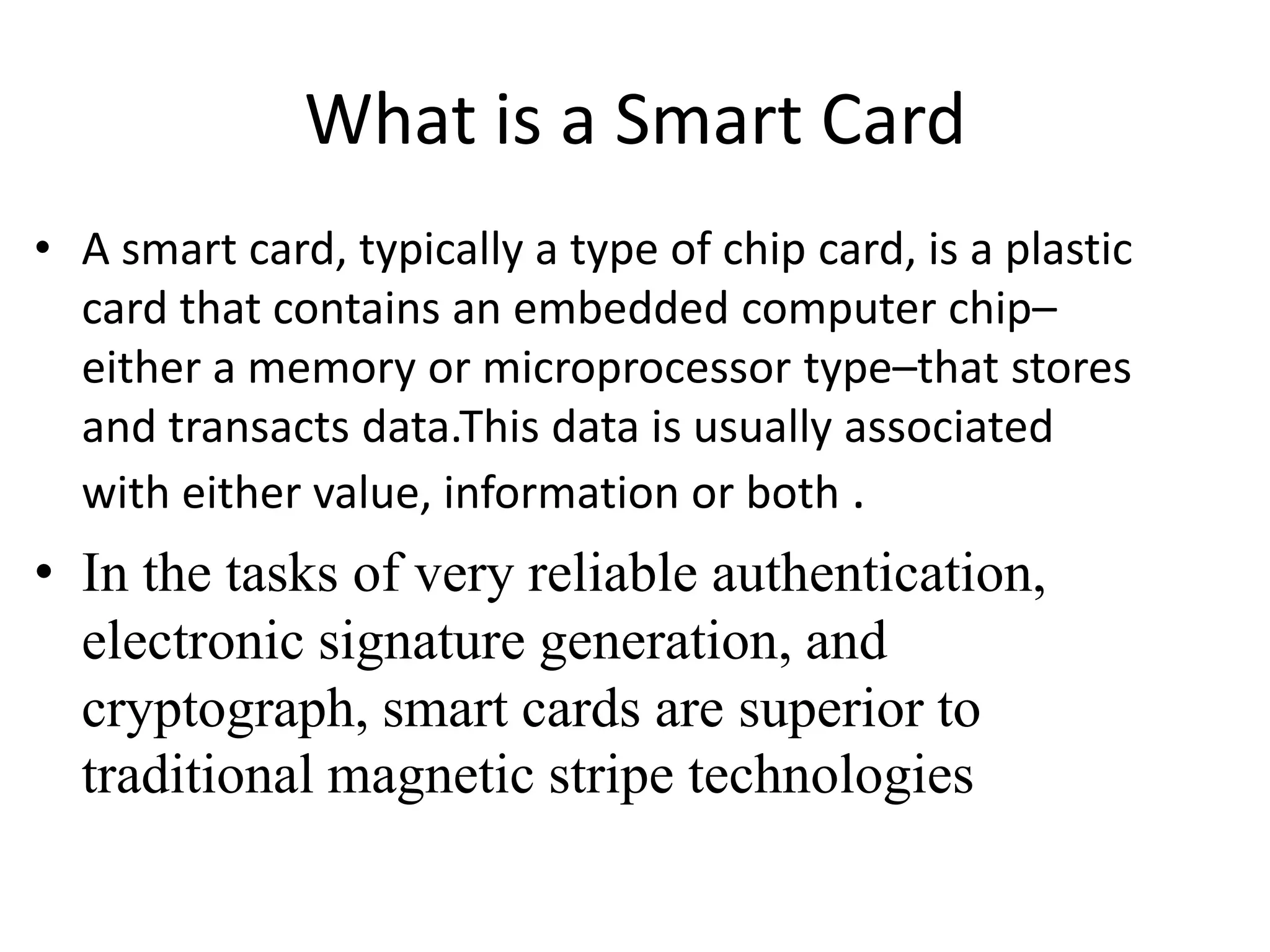 Smart id's | PPT