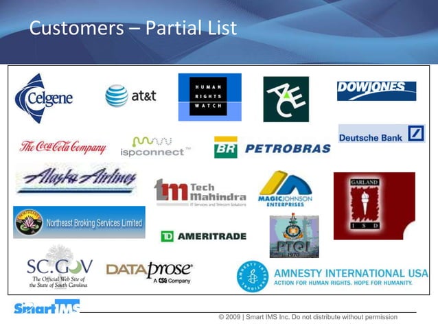 Smart Ims Presentation 01122009 | PPT