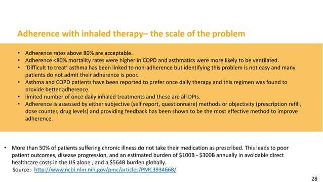 Smart Inhaler "Time to Get Smarter" | PPTX | Lung and Respiratory ...