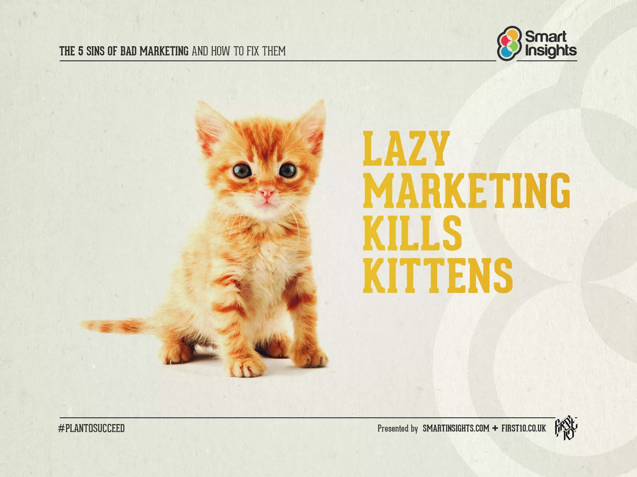 The 5 Sins of Bad Marketing and How to Fix them using Marketing ...