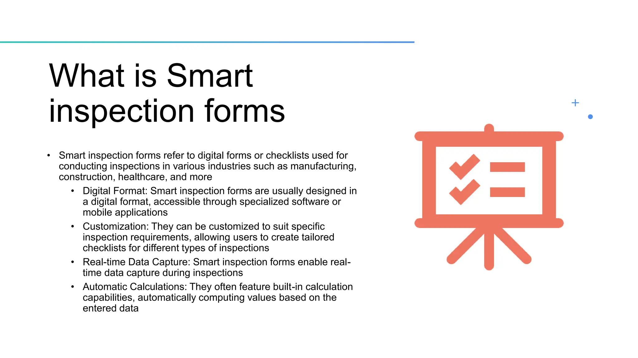 Smart inspection forms using eAuditor Audits & Inspections | PPT