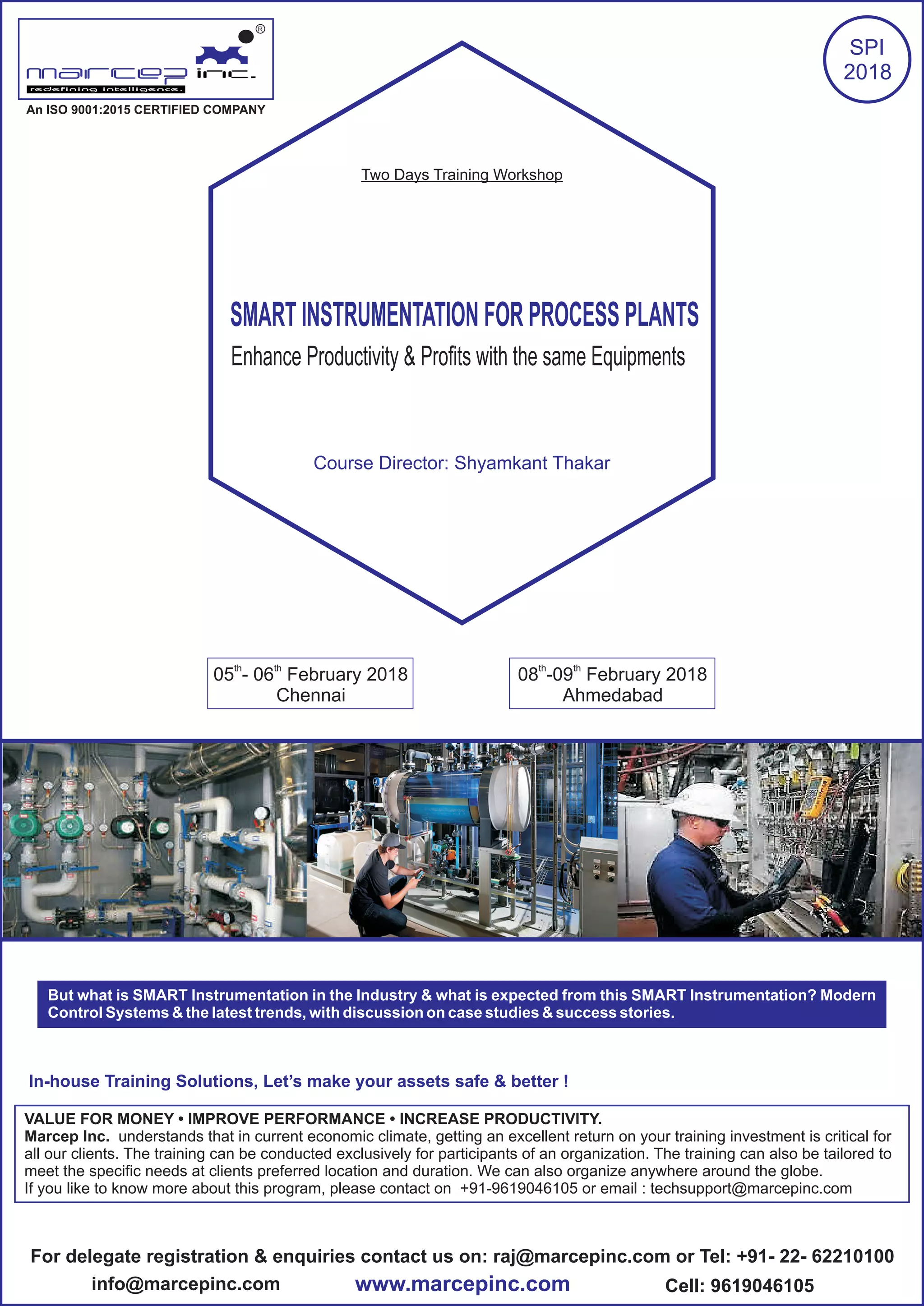 Smart instrumentation for process plants training | PDF