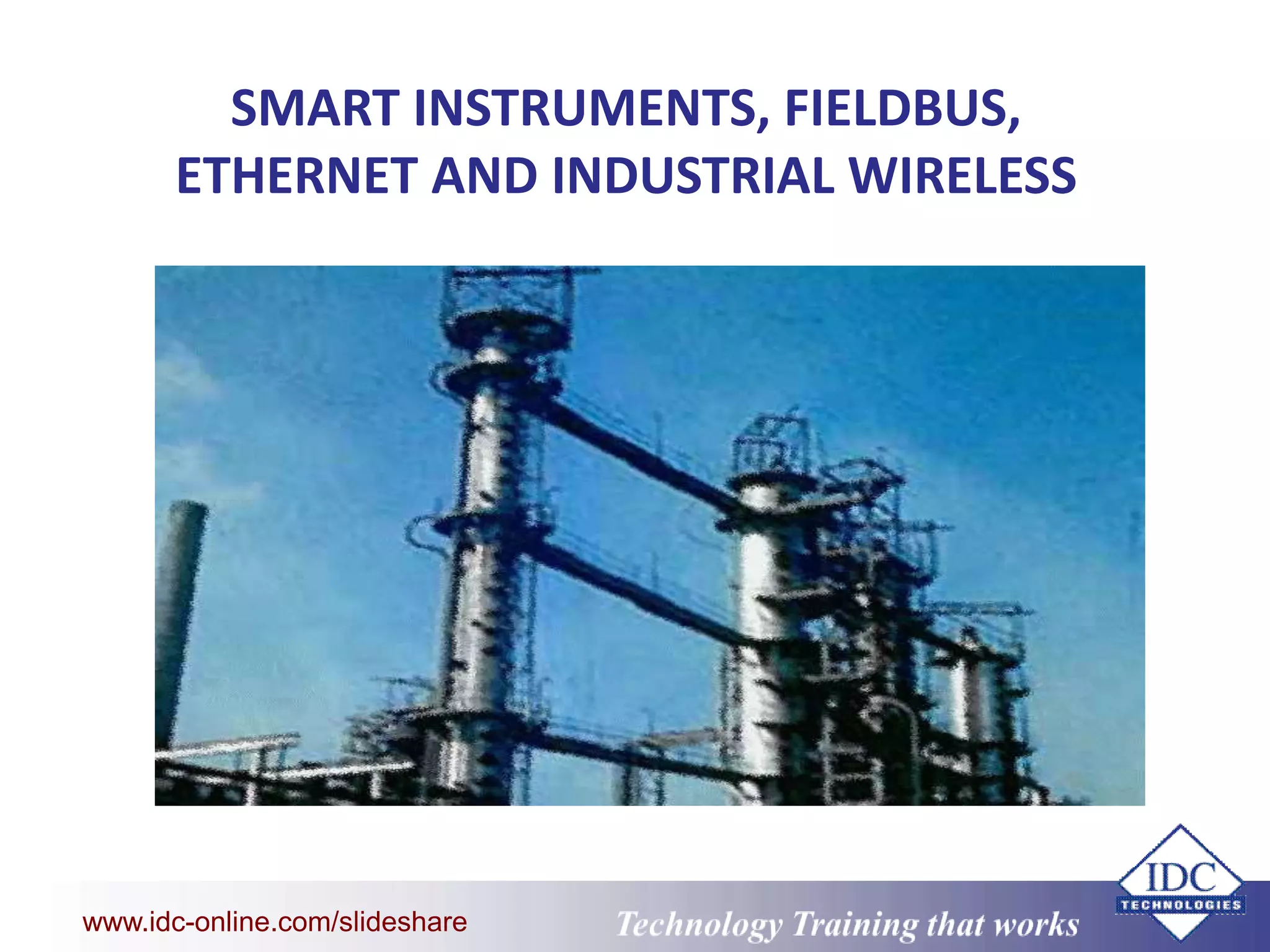 Smart Instruments, Fieldbus, Ethernet and Wireless | PPT