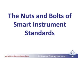 Smart Instruments, Fieldbus, Ethernet and Wireless | PPT